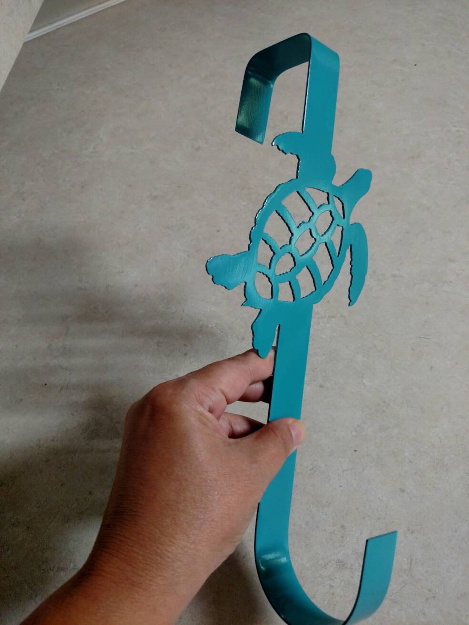 Sea Turtle Wreath Hanger Hook - Etsy