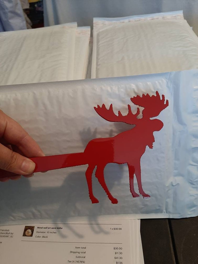 Moose Mailbox Flag | Etsy