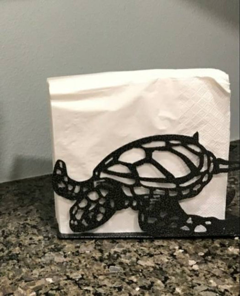 Sea Turtle Napkin Holder - Etsy
