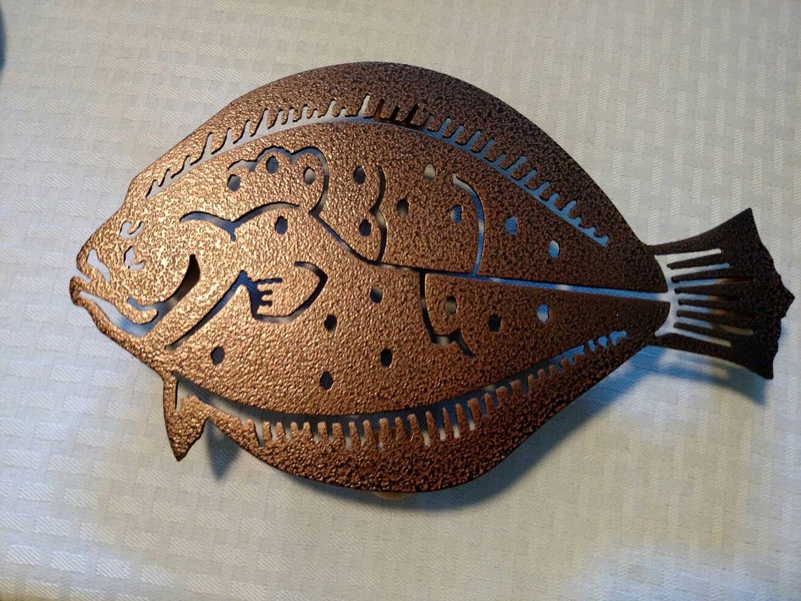 Flounder Trivet, Flounder Hot Plate - Etsy