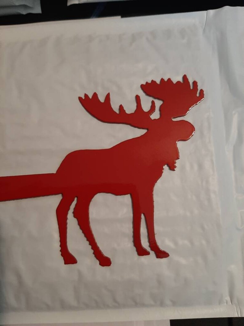 Moose Mailbox Flag - Etsy