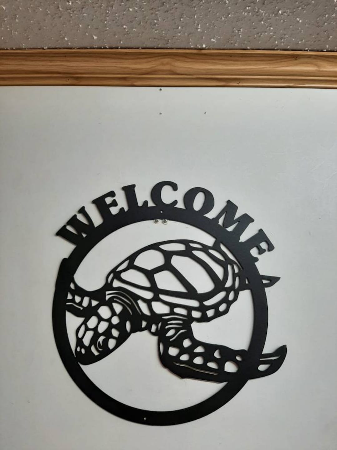 Sea Turtle Welcome Sign - Etsy
