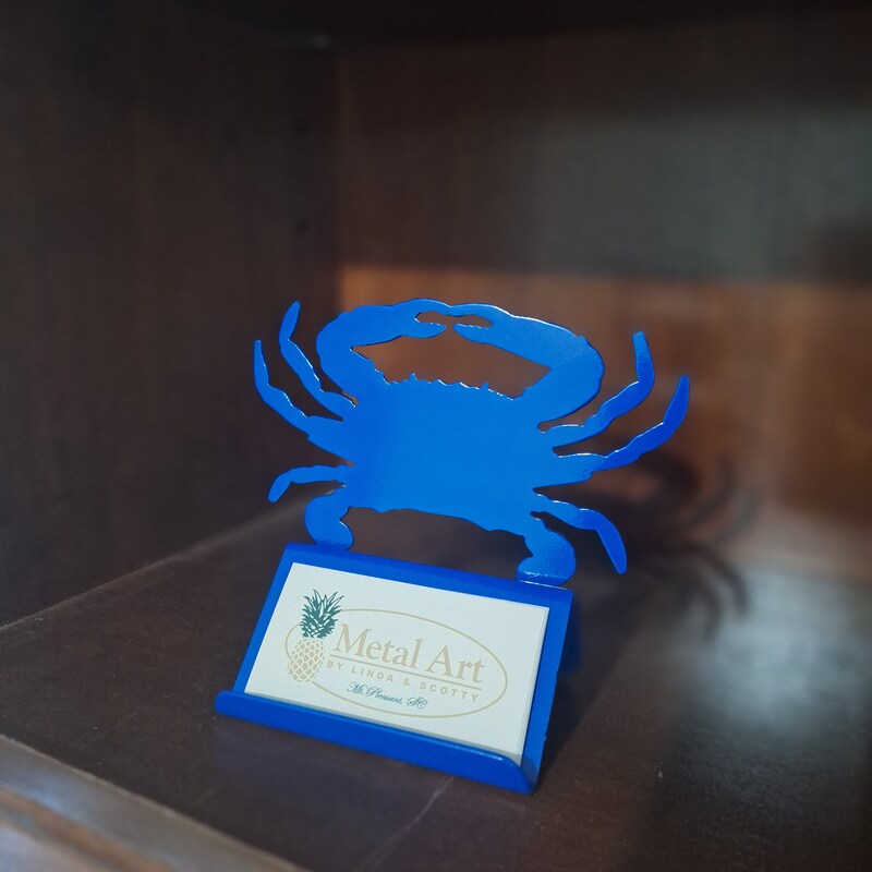 Crab Card Holder - Etsy