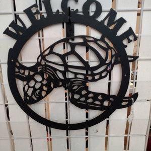 Sea Turtle Welcome Sign - Etsy