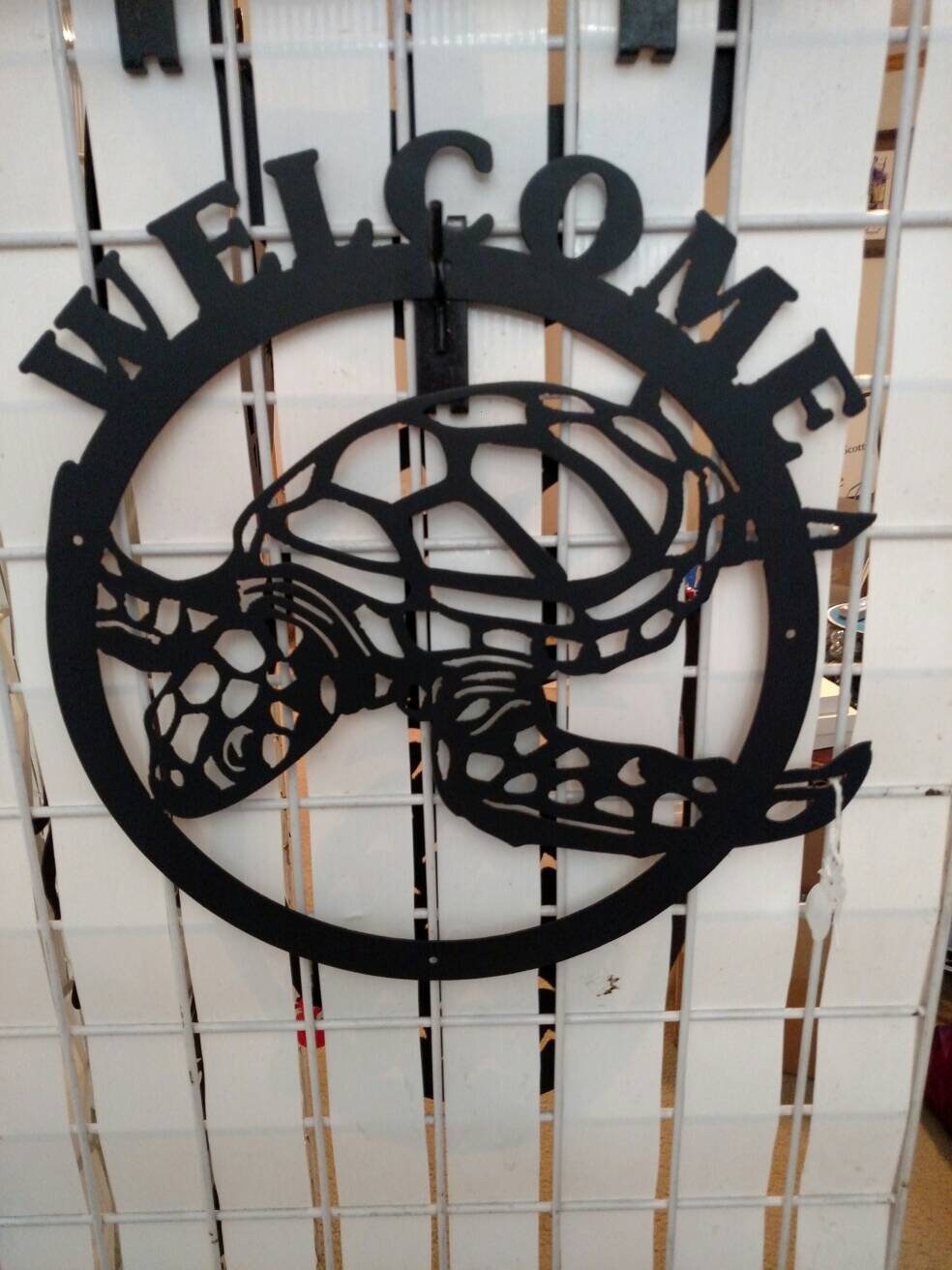 Sea Turtle Welcome Sign - Etsy