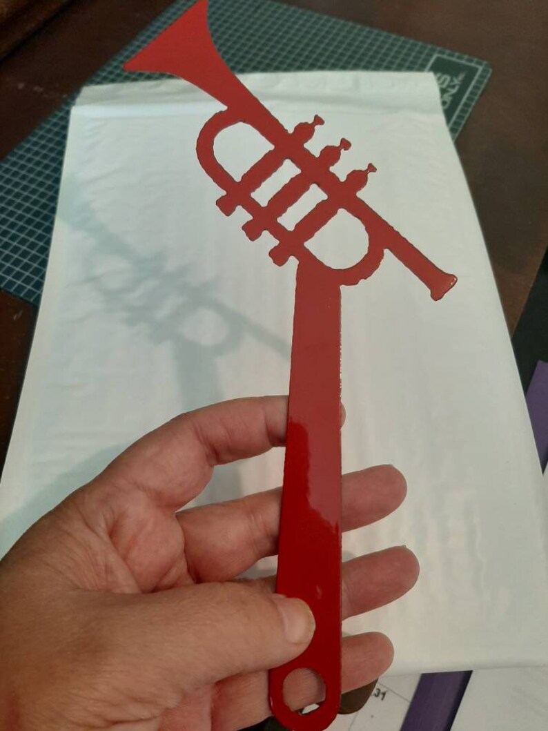 Trumpet mailbox flag | Etsy