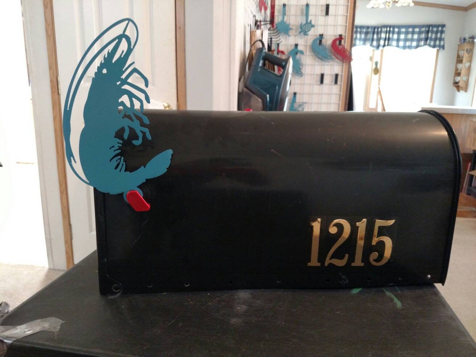 Shrimp Mailbox Flag - Etsy