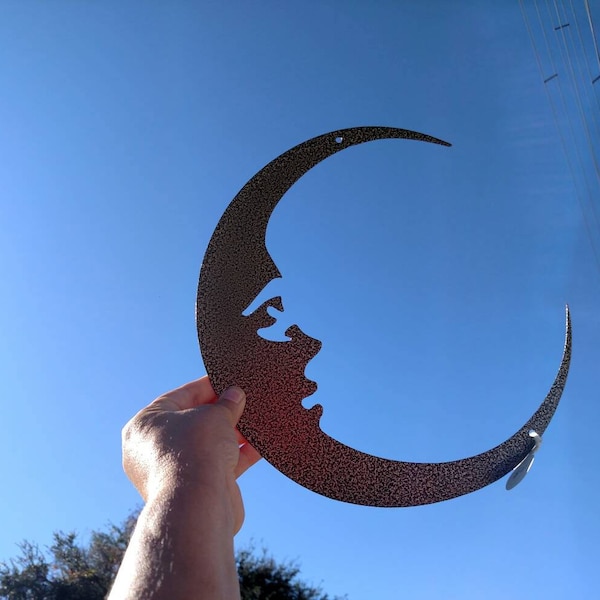 Metal Moon Wall Art - Etsy