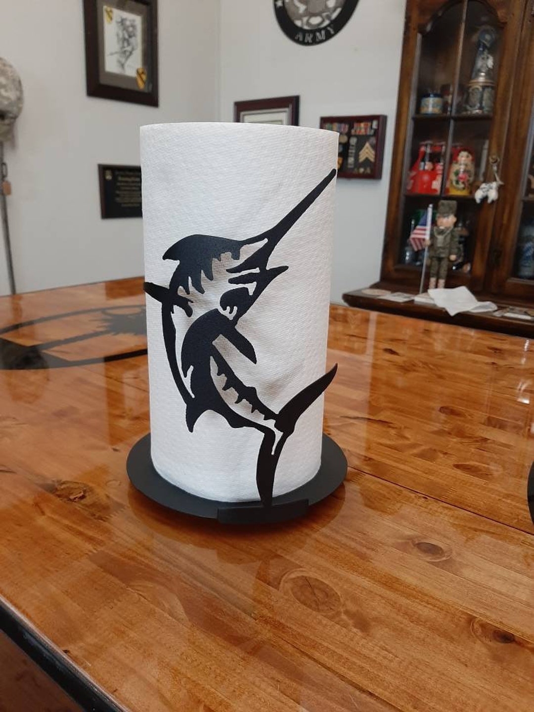 Marlin Fish Paper Towel Holder - Etsy