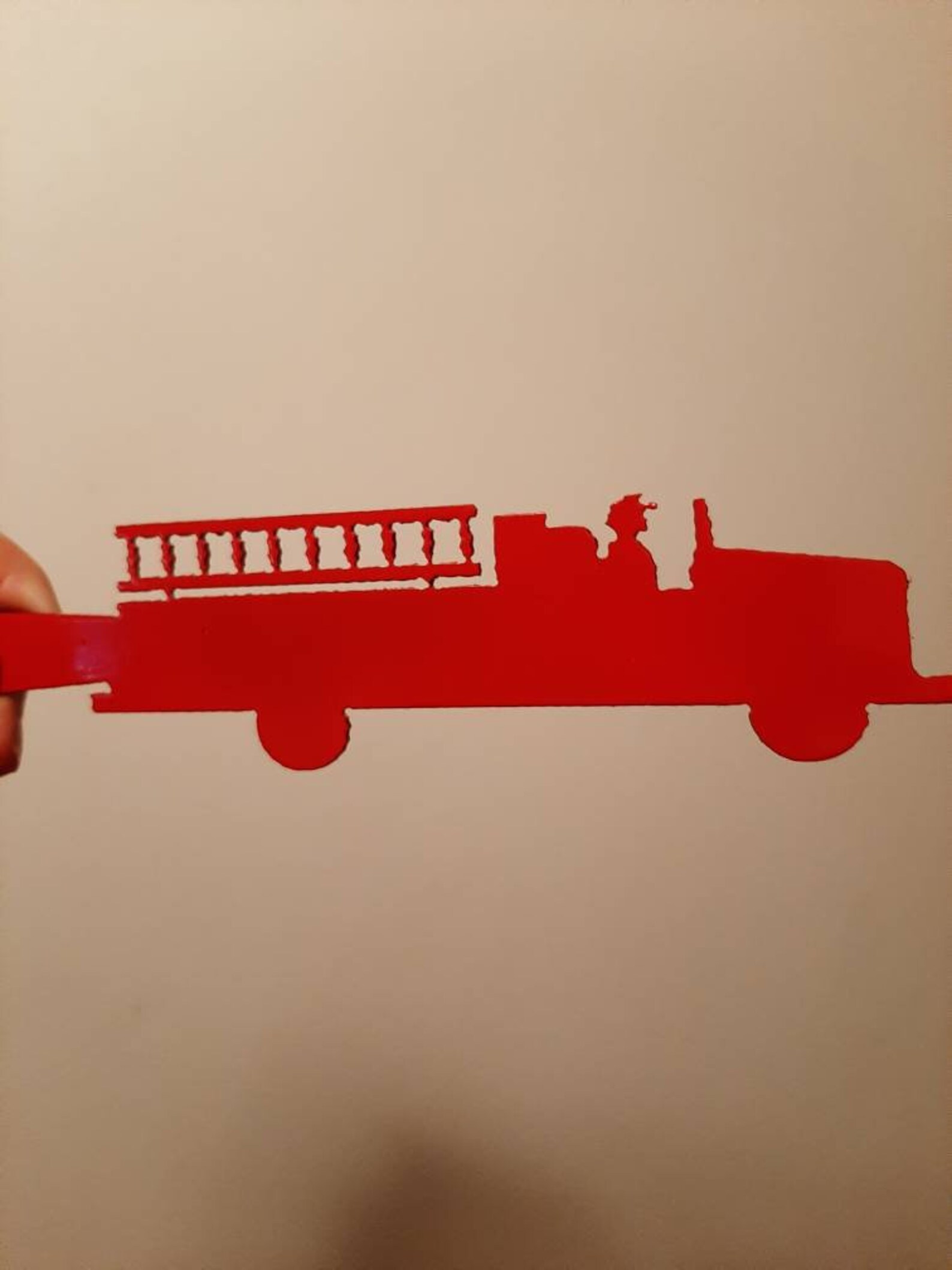 Firetruck Mailbox Flag - Etsy
