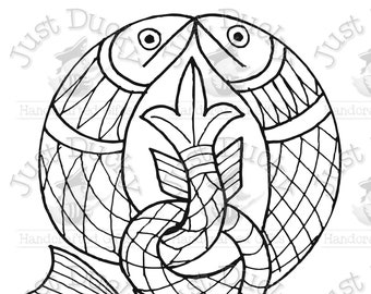 Celtic Fish - Etsy