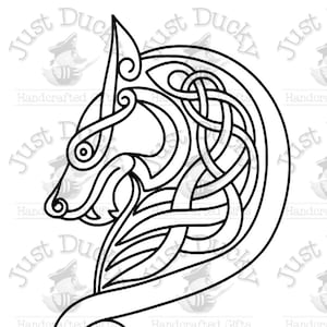 Celtic Wolf SVG - Etsy Canada