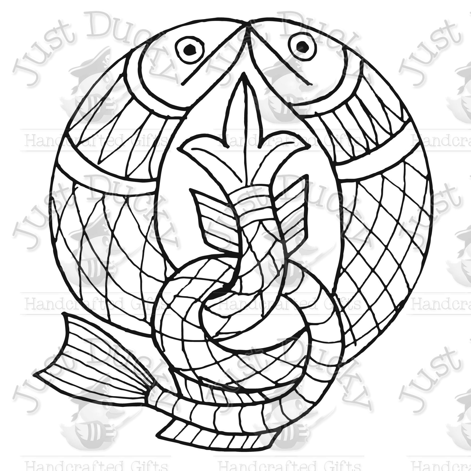 Celtic Fish SVG - Etsy