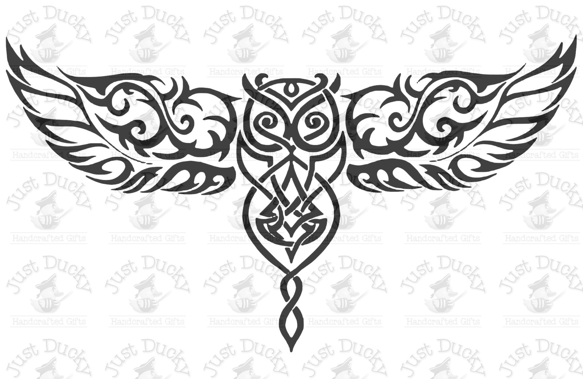 Fancy Owl SVG - Etsy