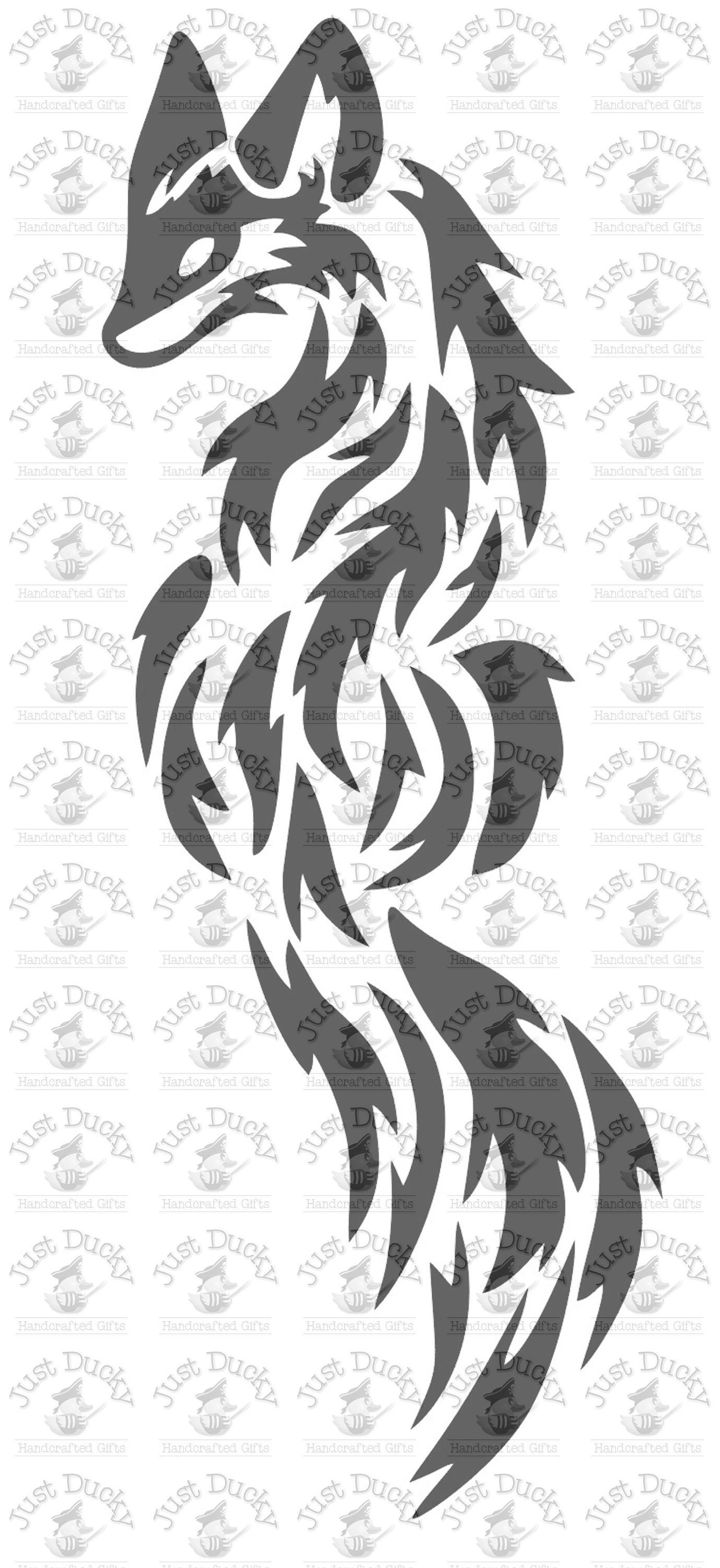 Tribal Celtic Fox