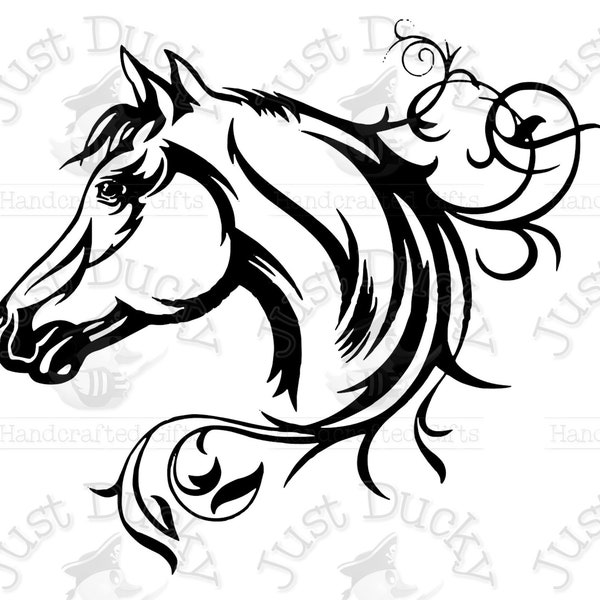 Tribal Horse Svg - Etsy