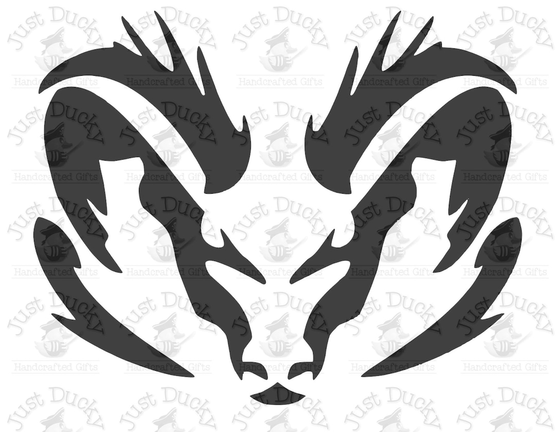 Tribal Ram - SVG - Etsy