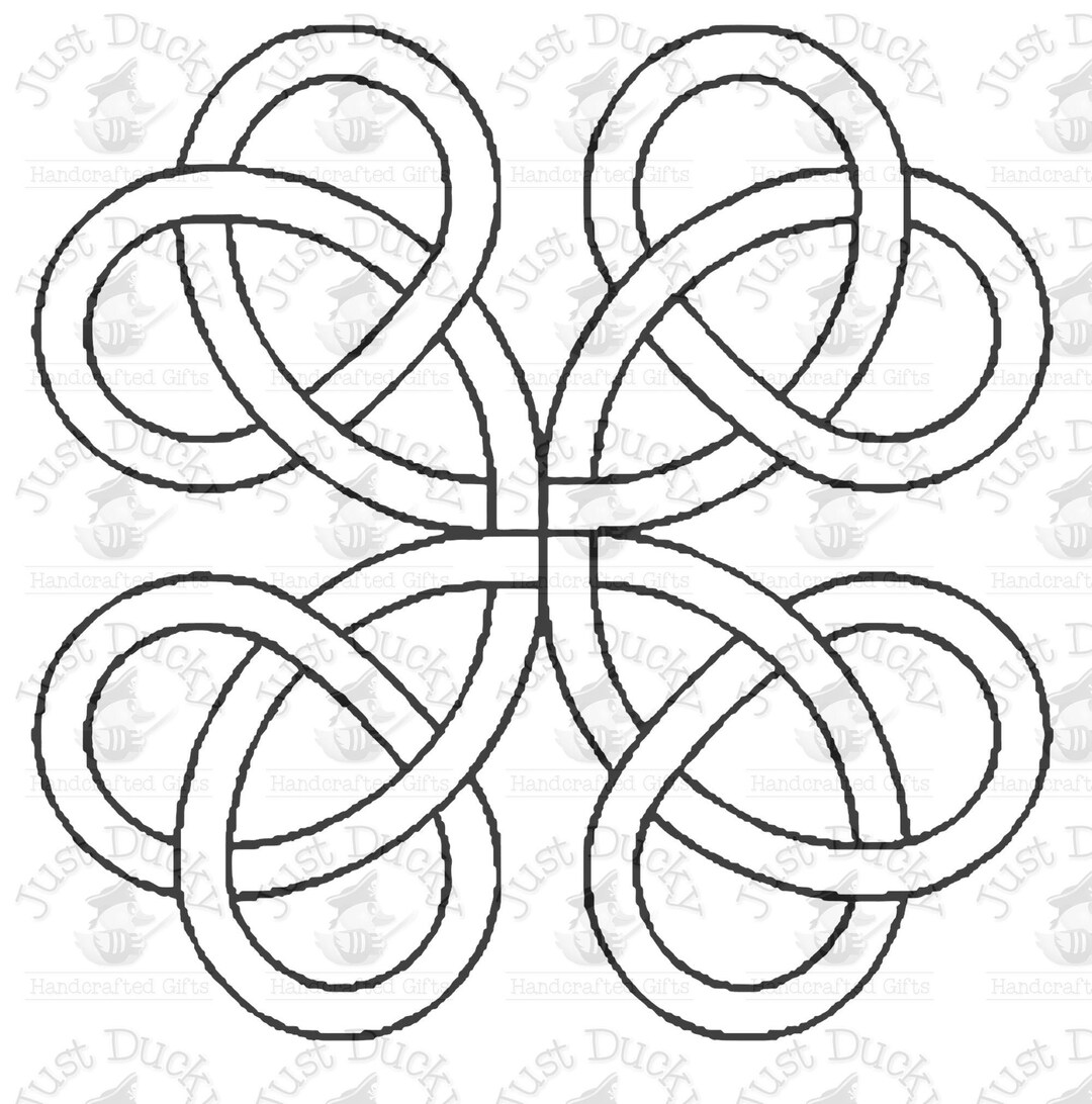 Celtic Lovers Knot - SVG - Etsy