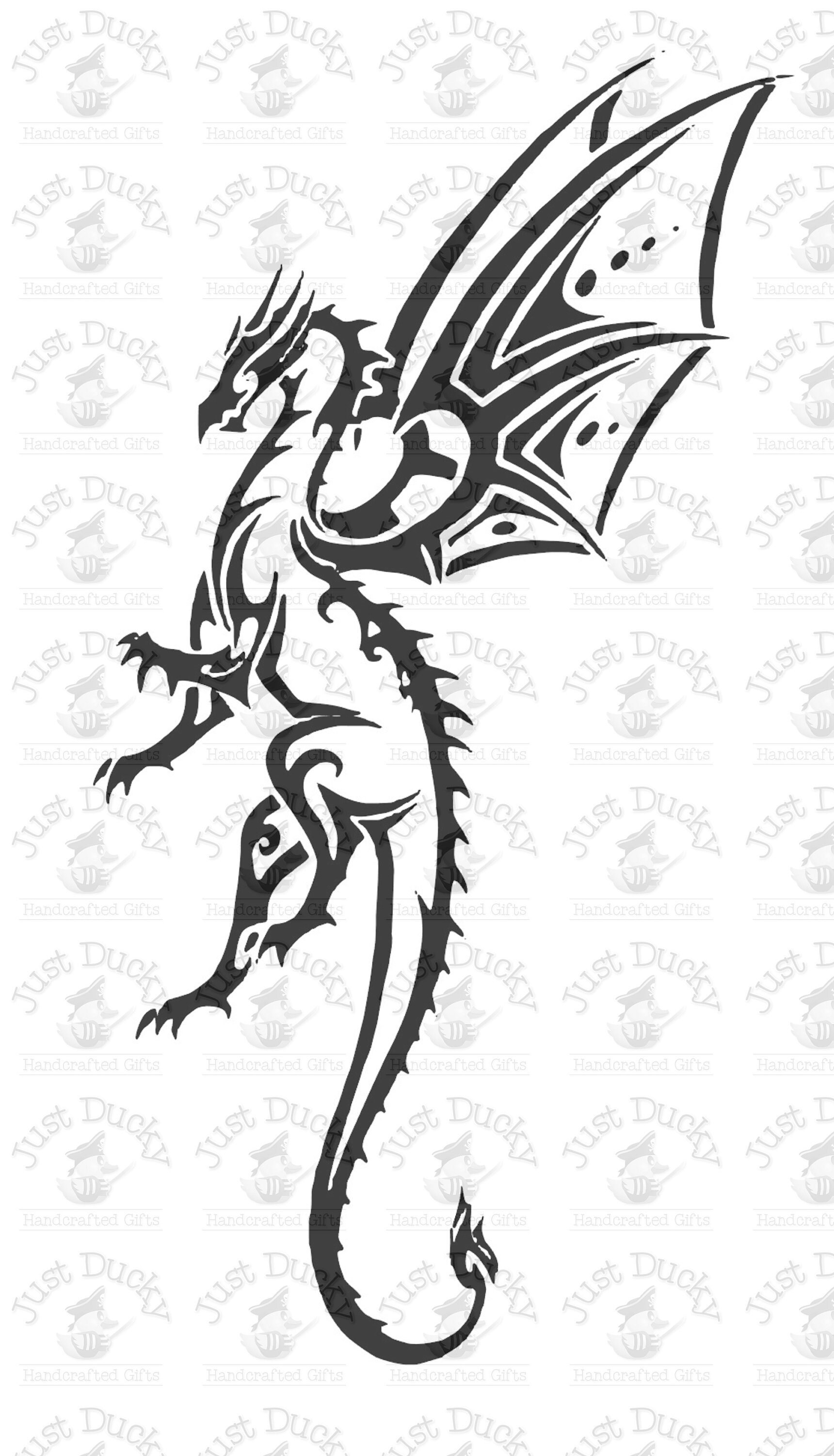 Dragon 8 SVG - Etsy