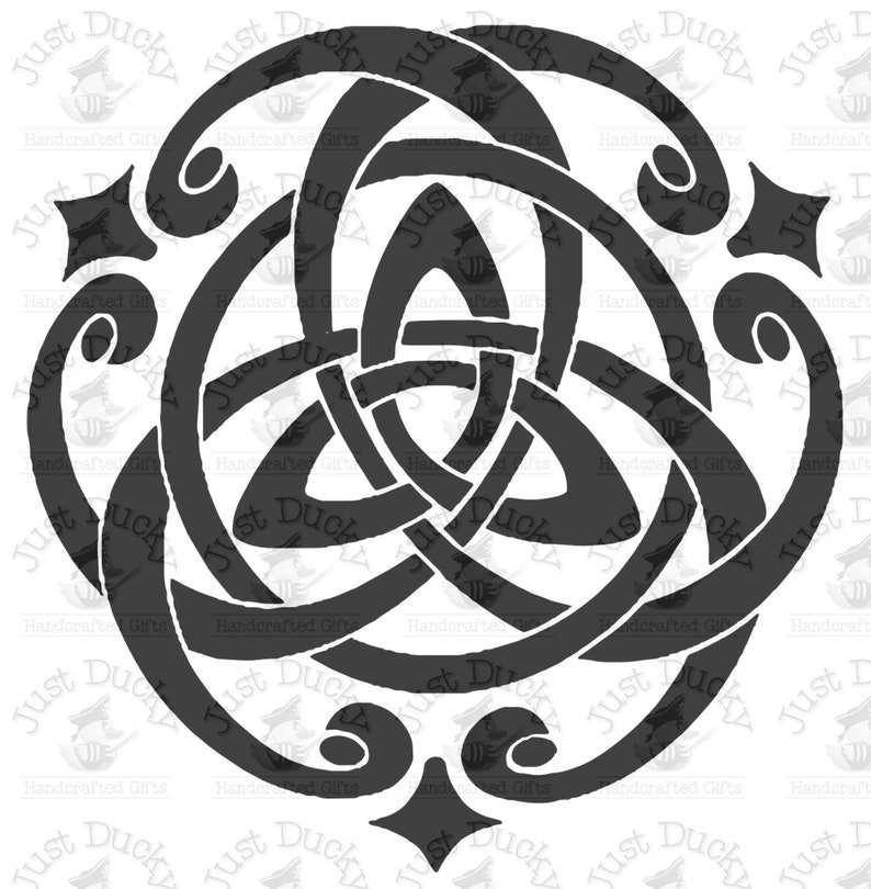 Triquetra III SVG - Etsy