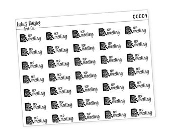 Iep Meeting Planner Stickers - Etsy