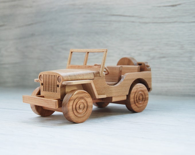 Wooden Car SUV// Collectible Car - Etsy