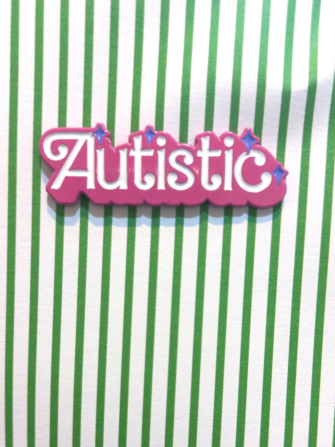 Autistic Enamel Pin *neurodivergent ADHD Badge Teen Gift - Etsy