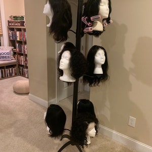 Adjustable Metal Multi Wig Stand - Etsy