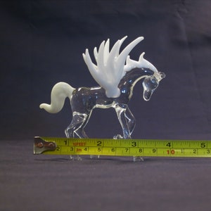 Glass Pegasus Figurine - Etsy