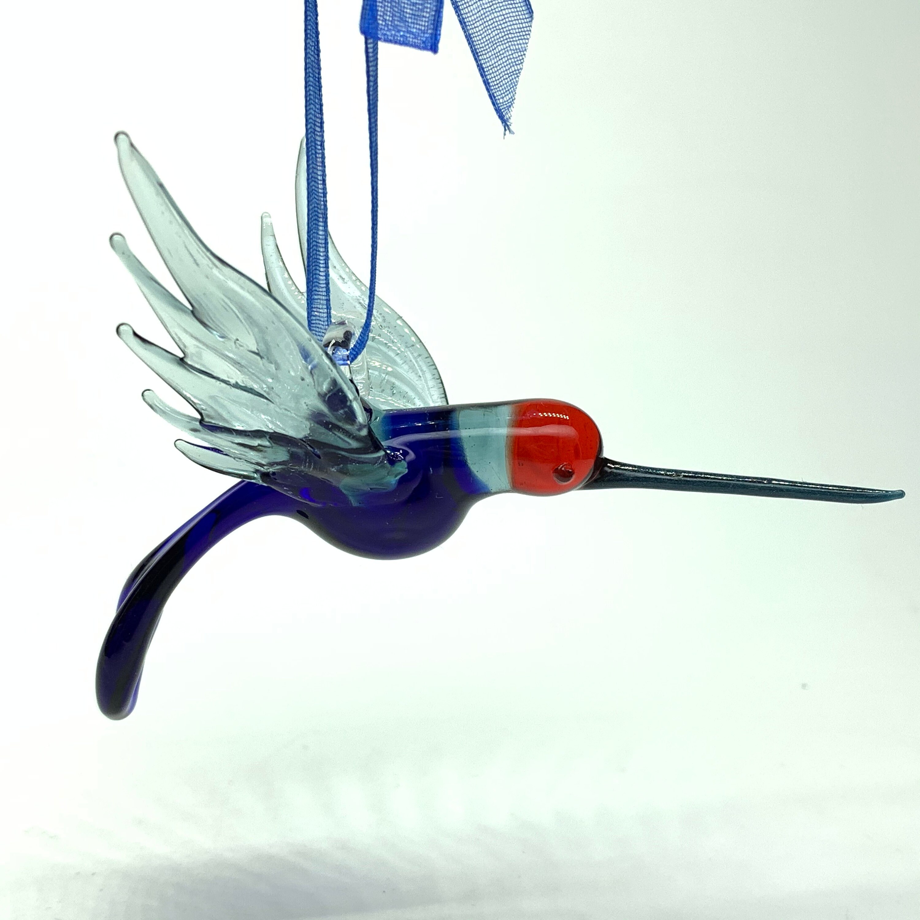 Glass Hummingbird Figurine /handmade/bird/ Hanging Figurine/ - Etsy Canada