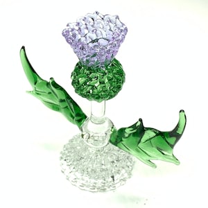 Glass Thistle - Scottish - Etsy