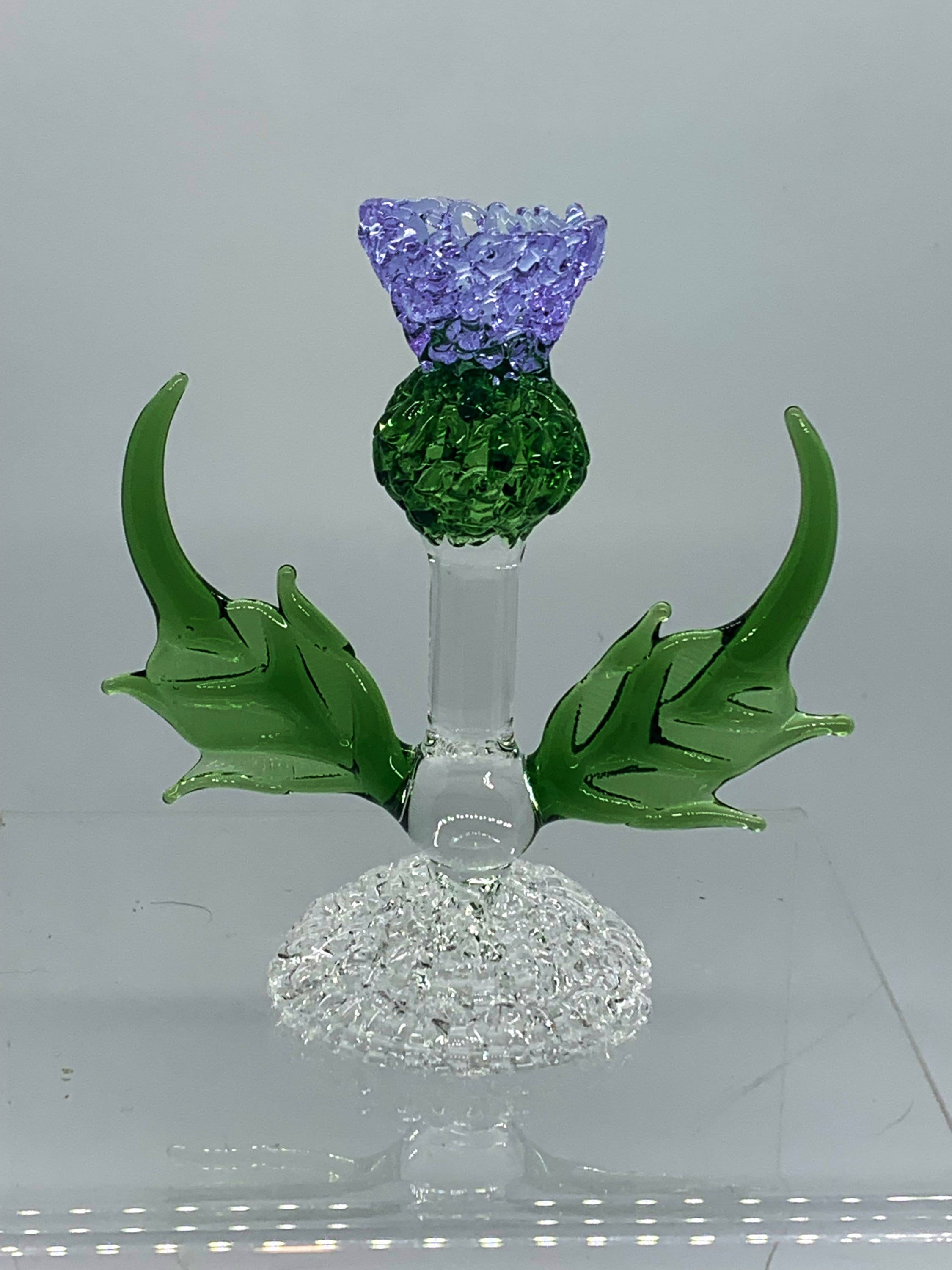 Glass Thistle Scottish - Etsy