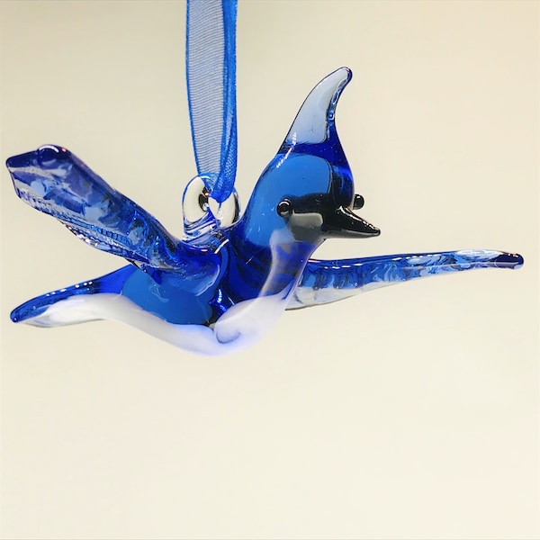 Blue Jay Bird Figurines - Etsy