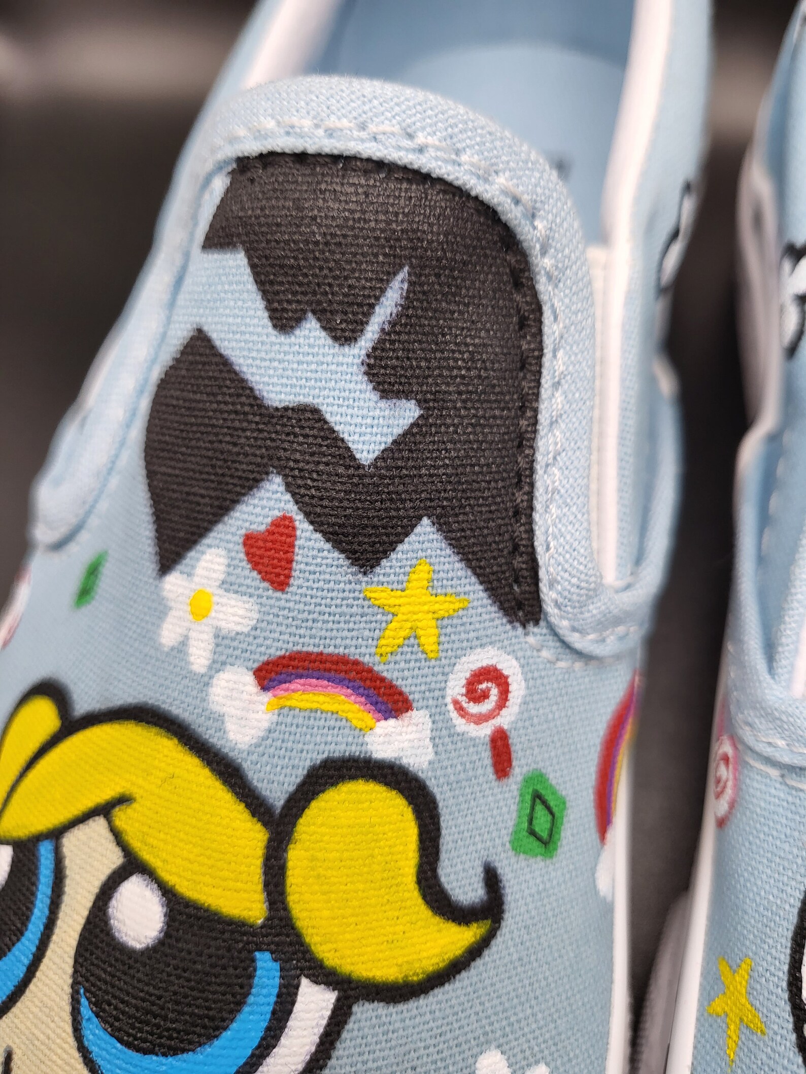 Powerpuff Girls Custom Vans Size 5.5 Womens - Etsy