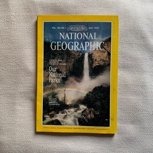 Vintage July 1979 National Geographic Magazine - Etsy