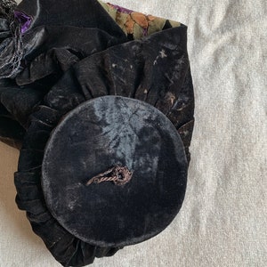 Vintage 1920s Velvet Appliqué Handmade Bag Pouch AS SEEN - Etsy