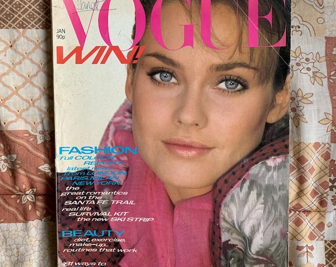1964 VOGUE Magazine | Cover: Sandra Paul | January 1, 1964 | the ...