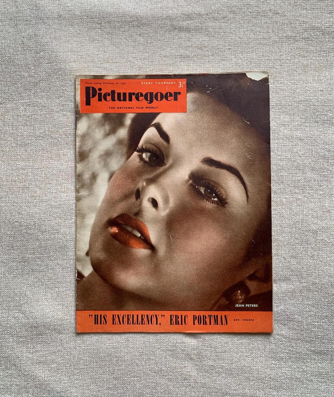 Vintage Picturegoer Movie Magazine February 1952 - Etsy