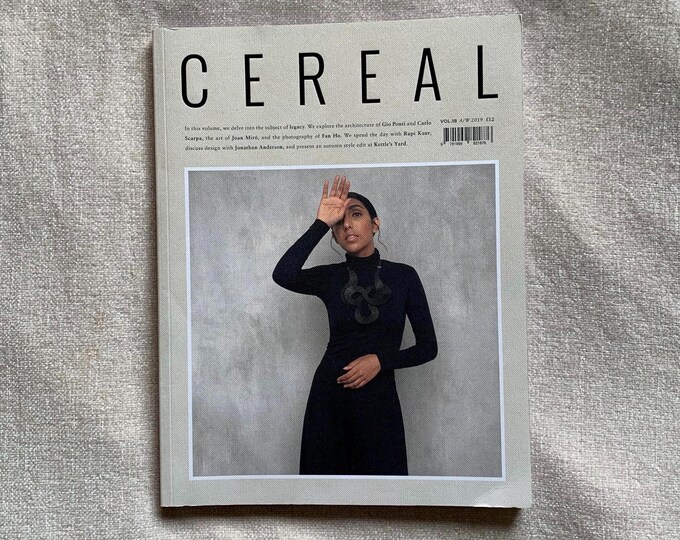 Cereal Magazine Volume 18 A/W Rupi Kaur - Etsy