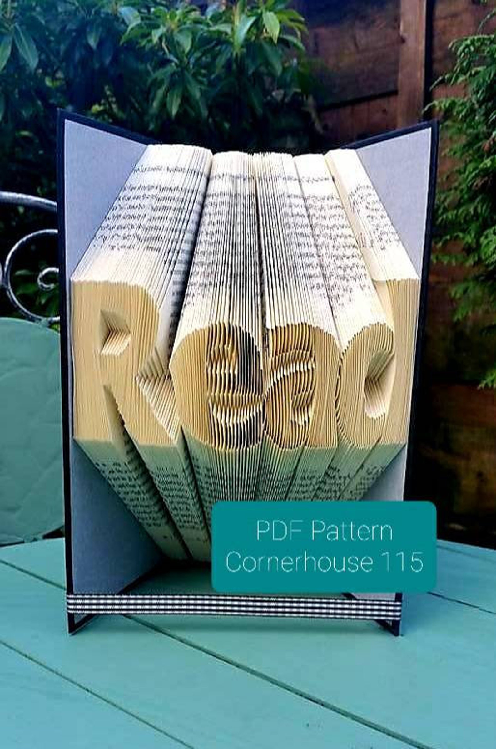 Read Book Folding Pattern and Beginners Tutorial. Folded Book - Etsy