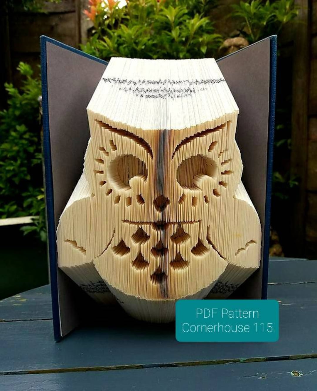 Owl Combi Book Folding Pattern and Beginners Tutorial. Mahe Your Own ...