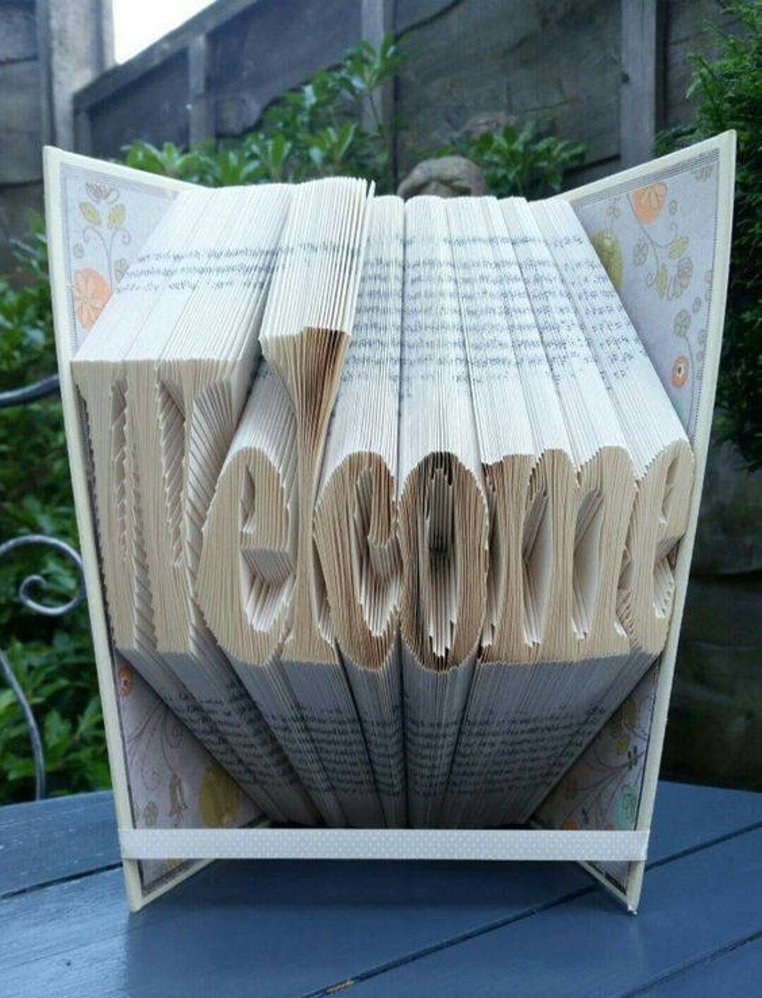 Welcome Book Folding Pattern 410folds With Tutorial - Etsy