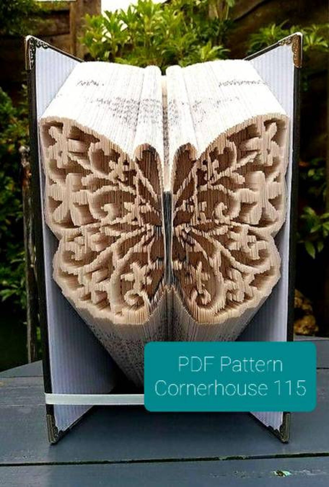 Butterfly Combi Book Folding Pattern and Beginners Tutorial. Butterfly ...