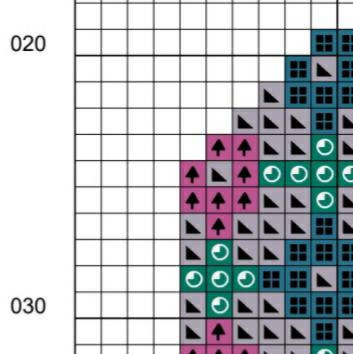 Flower Power Tilly Cross Stitch Pattern DIY Craft Xstitch - Etsy UK