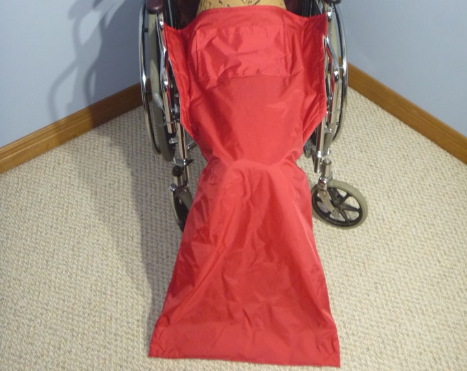 Waterproof LEG POUCH BLANKET, Wheelchair Leg Pocket, Adaptive ...