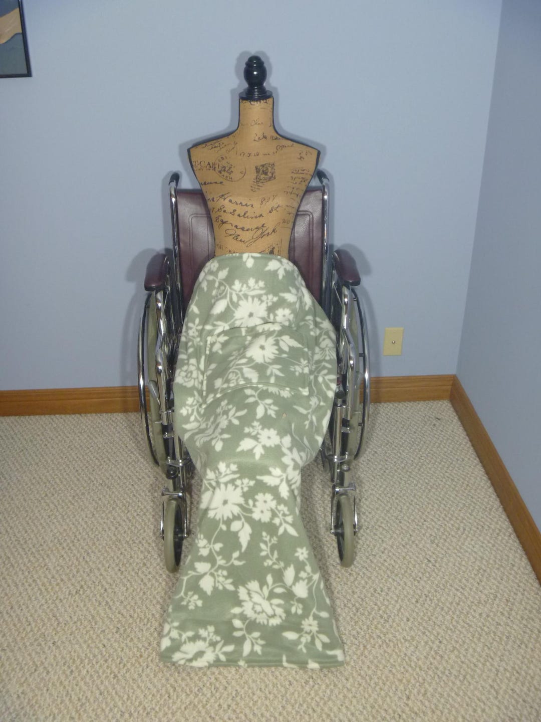 Wheelchair LOWER LEG WRAP Blanket Leg Cover, Adaptive, Wraps Lower Legs ...