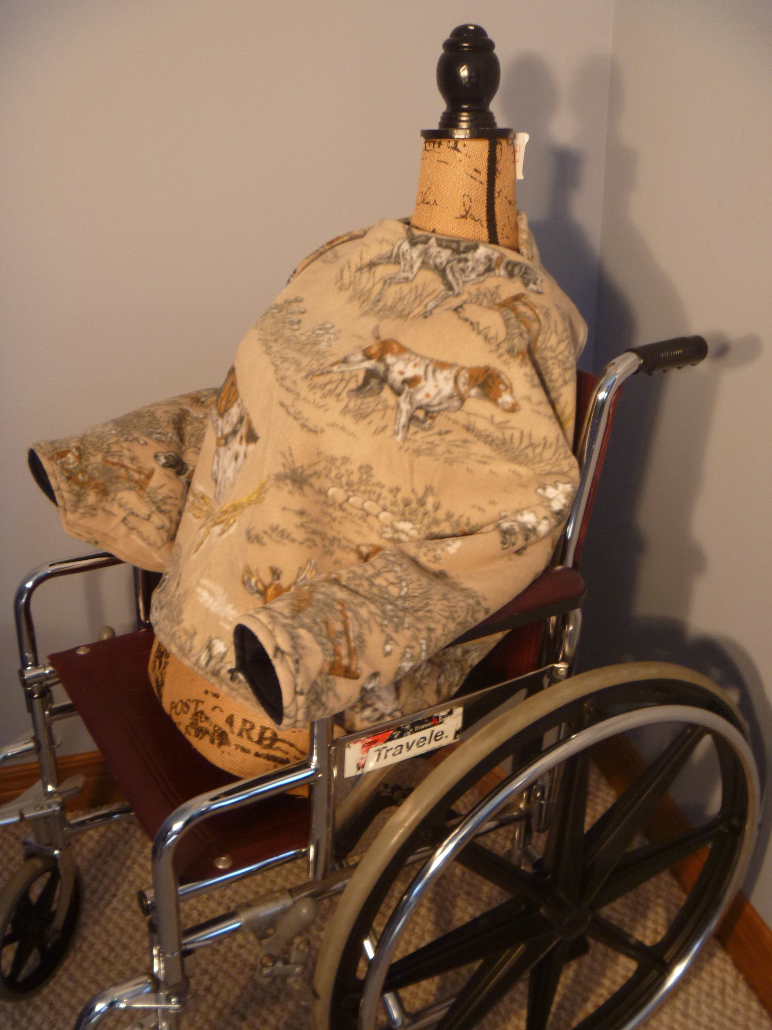 Backless WHEELCHAIR PONCHO, Long Sleeve, Adaptive Clothing, Short ...