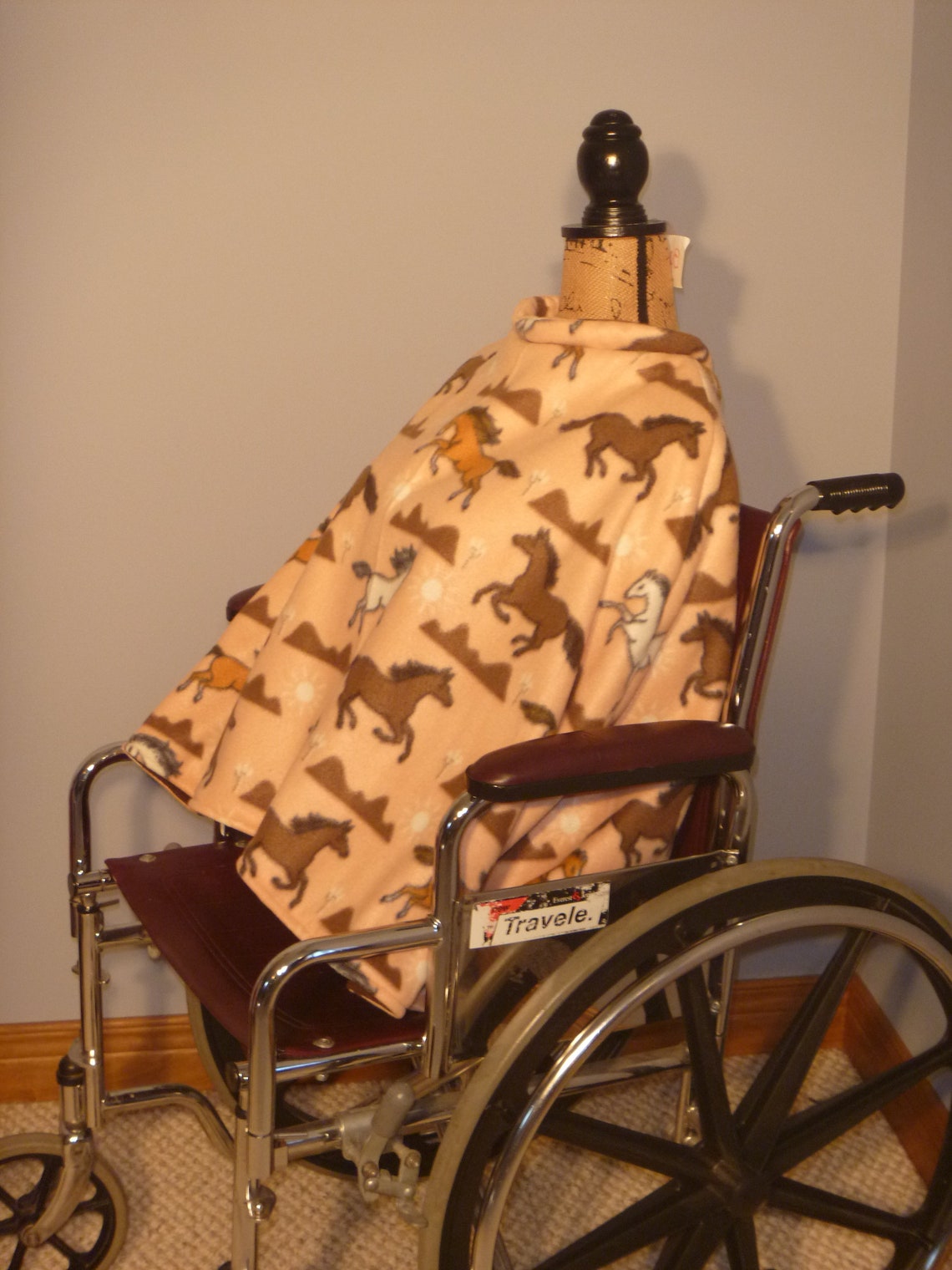 Big Kid Back-close WHEELCHAIR PONCHO Coat, Jacket, Cape, Adaptive ...
