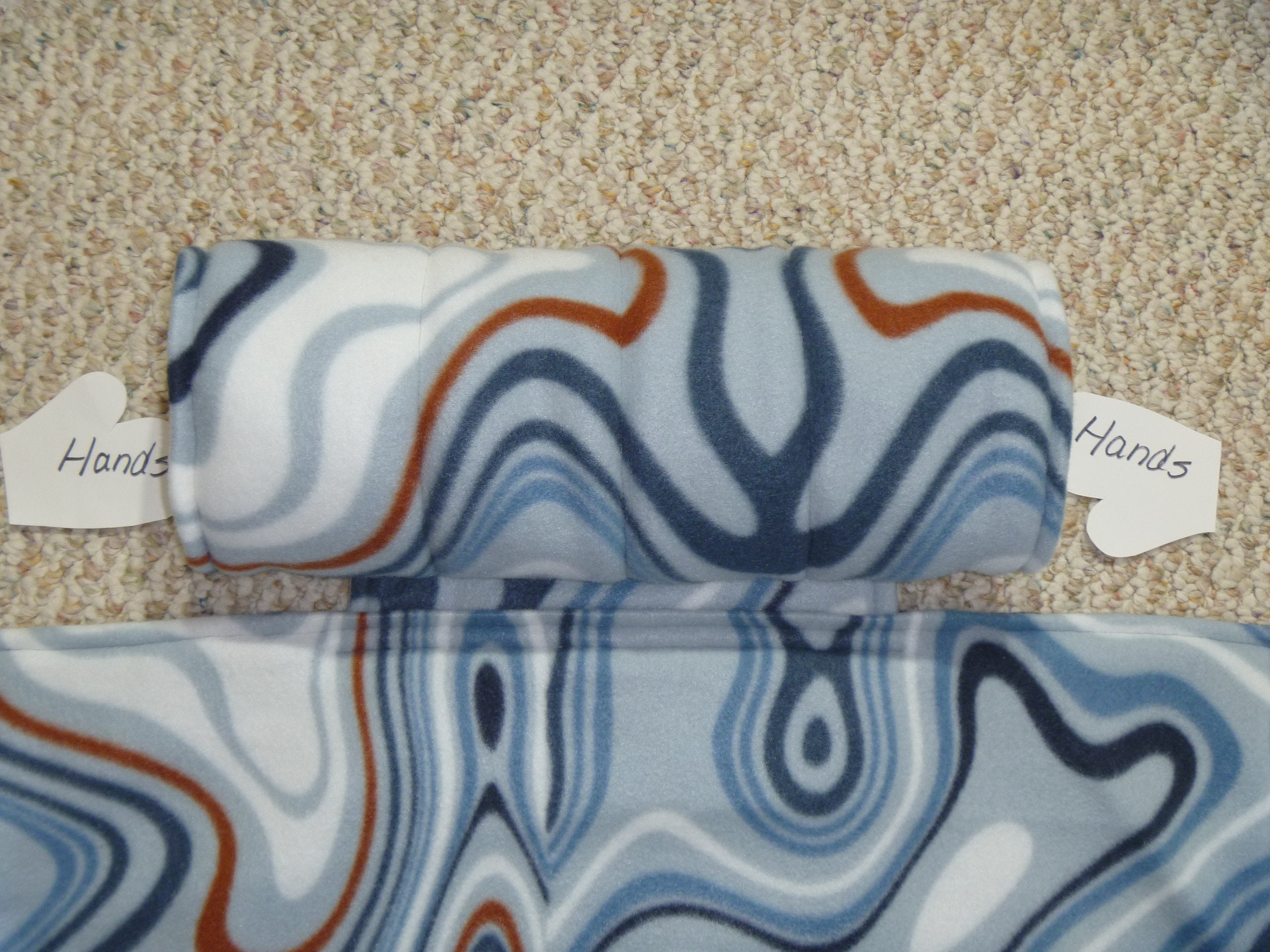 Hand MUFF / LAP BLANKET Combo Wheelchair Lap Mat W/ Hand - Etsy