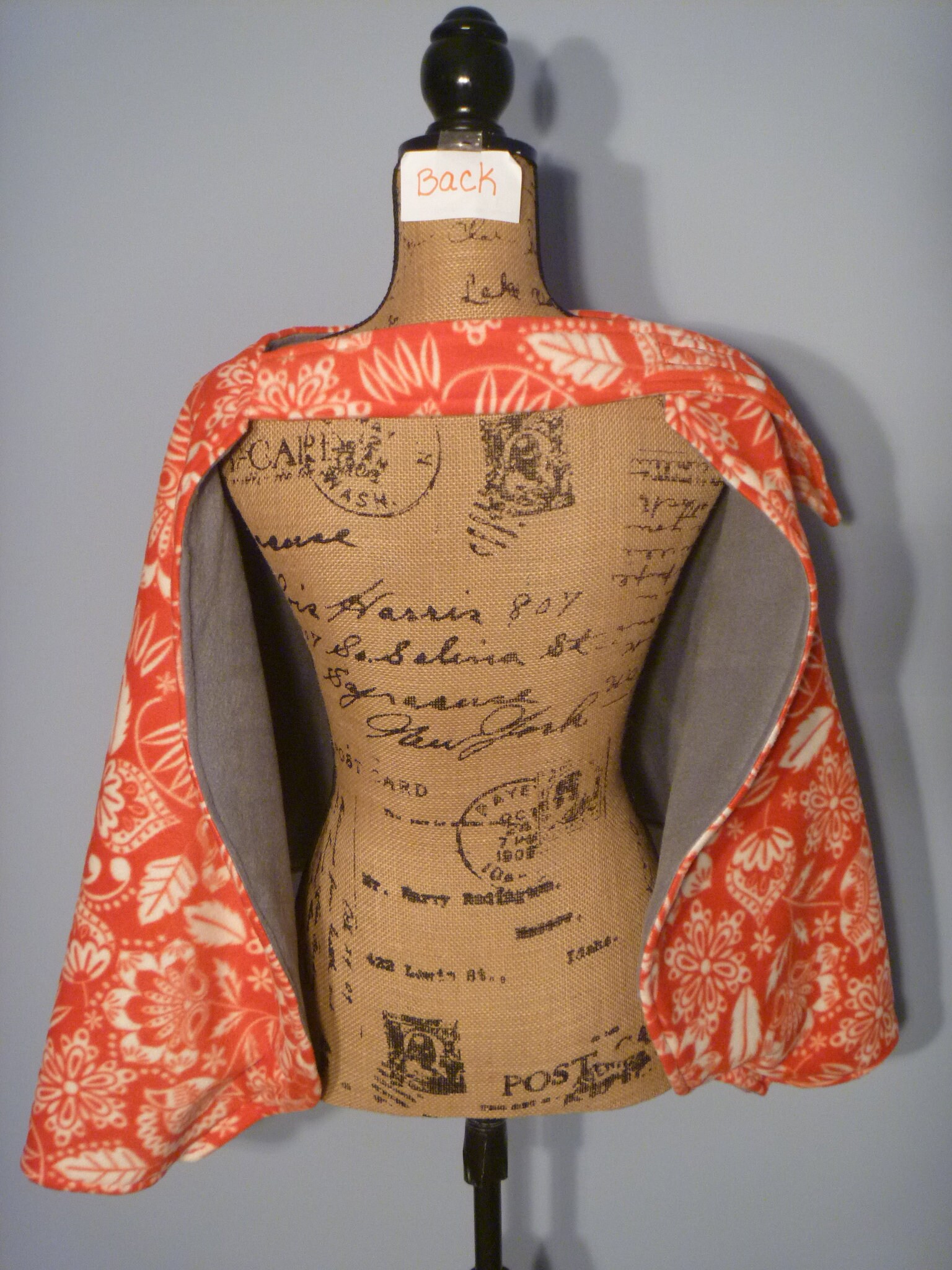 Backless WHEELCHAIR PONCHO Long Sleeve Adaptive Clothing | Etsy